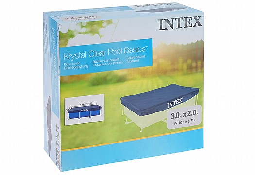 כיסוי לבריכה מלבנית INTEX - 3X2 - ספלאש אנרג'י - ציוד לבריכות שחיה